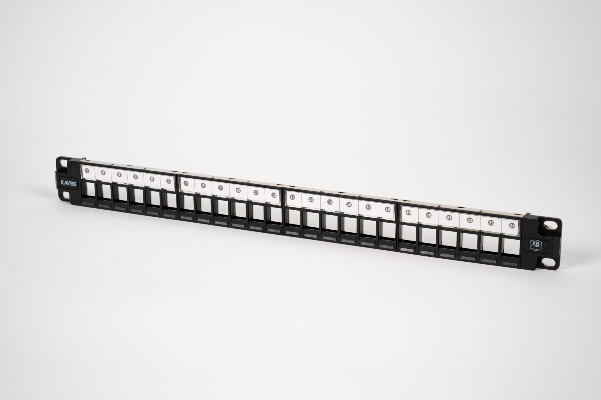CAT6 24PORT UN-LOADED PATCH PANEL – Kaybe Networking