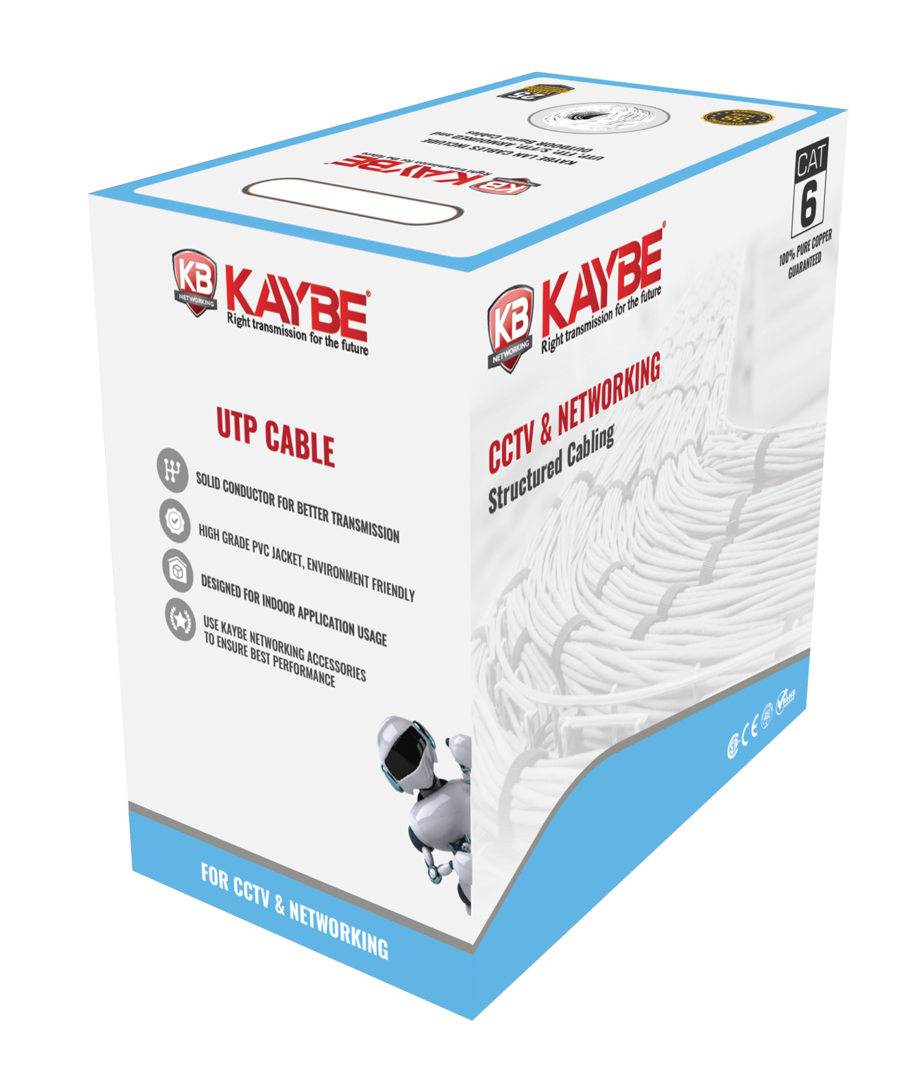 CAT6 UTP – CCAU CABLE – Kaybe Networking