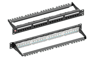 CAT6 UTP 24Port Loaded Patch Panel - Kaybe Networking